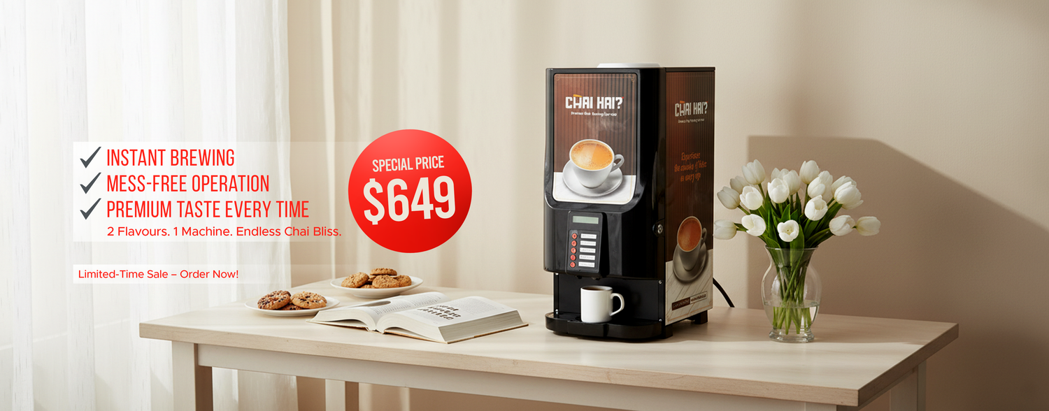 Instant Chai Premix & Chai Machines in Canada & USA | Chai Hai