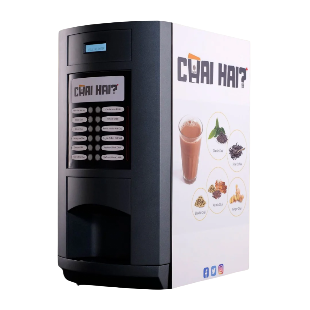 Instant Chai Machine with 4 Flavour Options | Chai Hai